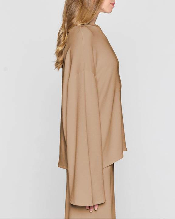 The Bell Sleeve Crew | Long Bell Sleeve Tops – Bleusalt