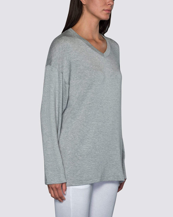 The Oversized V-Neck – Bleusalt